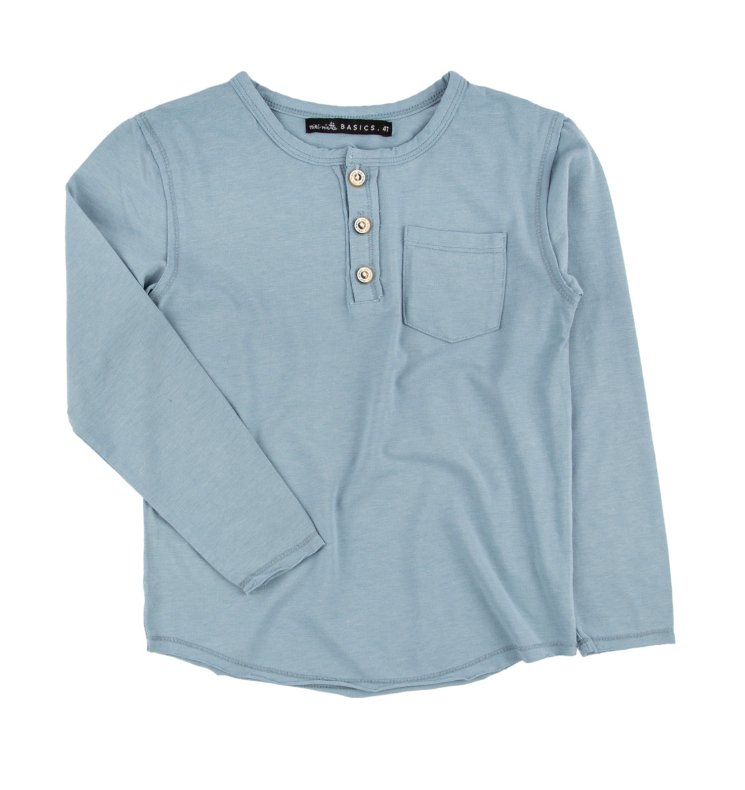 Lagoon Button Henley – Pen + Nash Co.