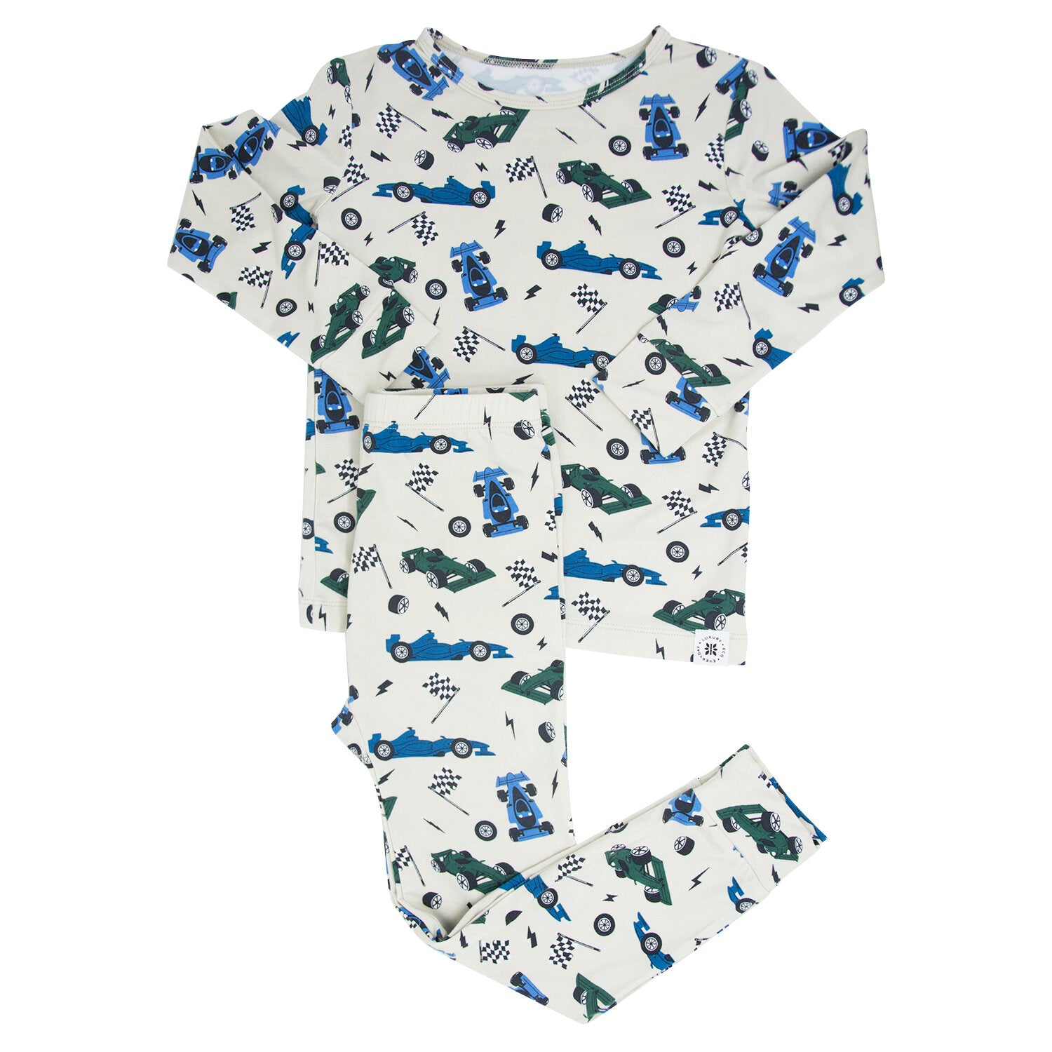 Race Cars Bamboo Pajama Set – Pen + Nash Co.